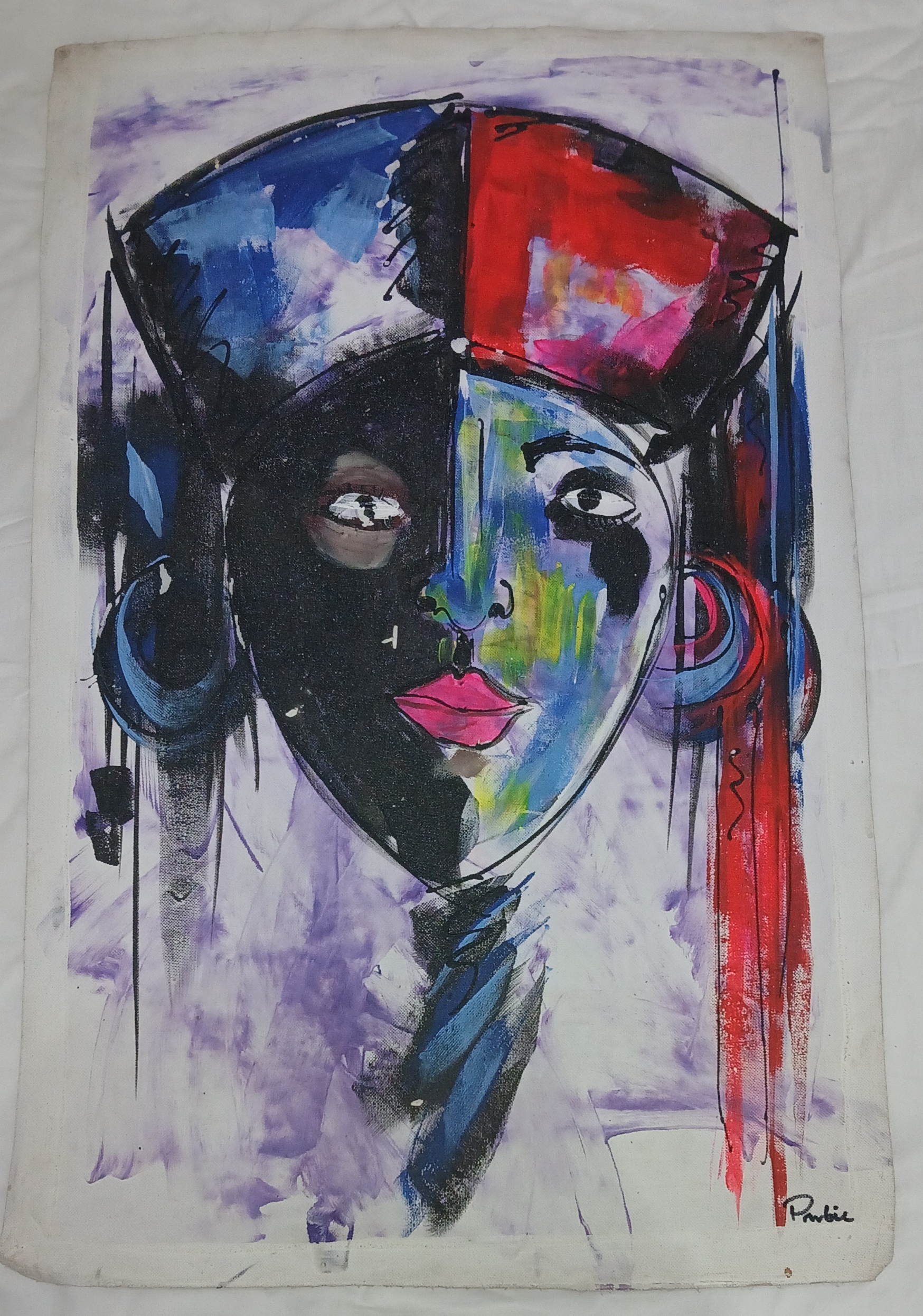 FACE OF PRIMITIVE – Abstract African Expression – My Blog